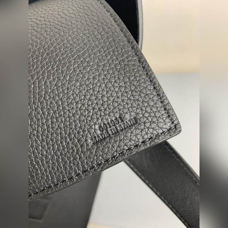 Loewe Buckle Tote手袋 男仕黑色托特包